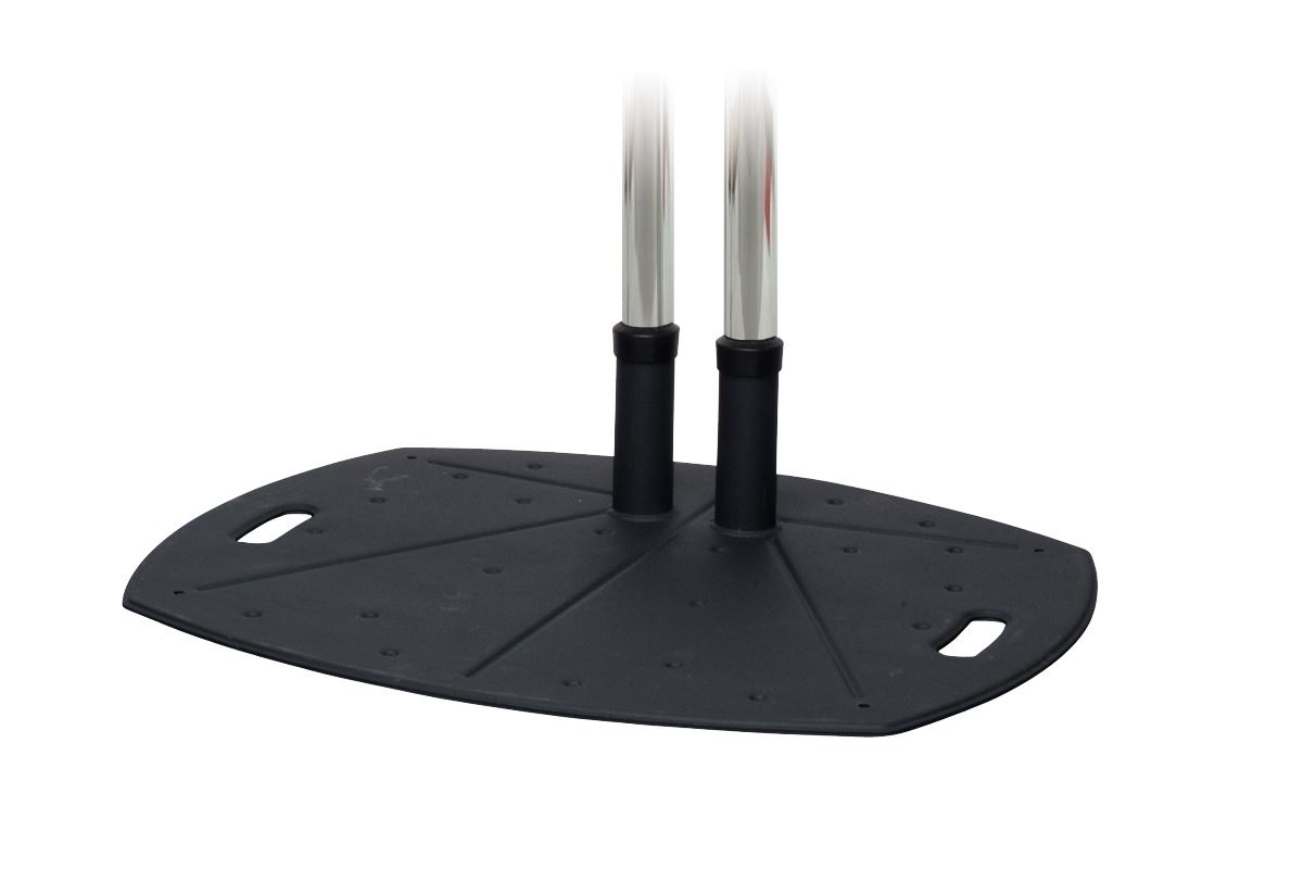 Lightweight Dual Pole Floor Stand Base | Premier Mounts