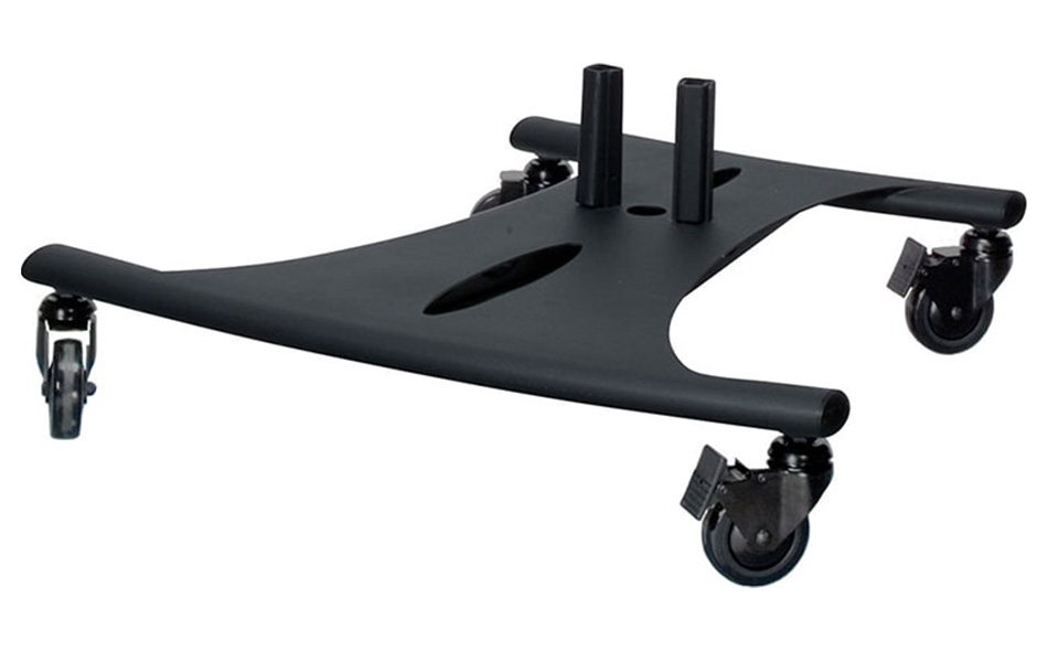Elliptical Floor Stand with Casters | Premier Mounts